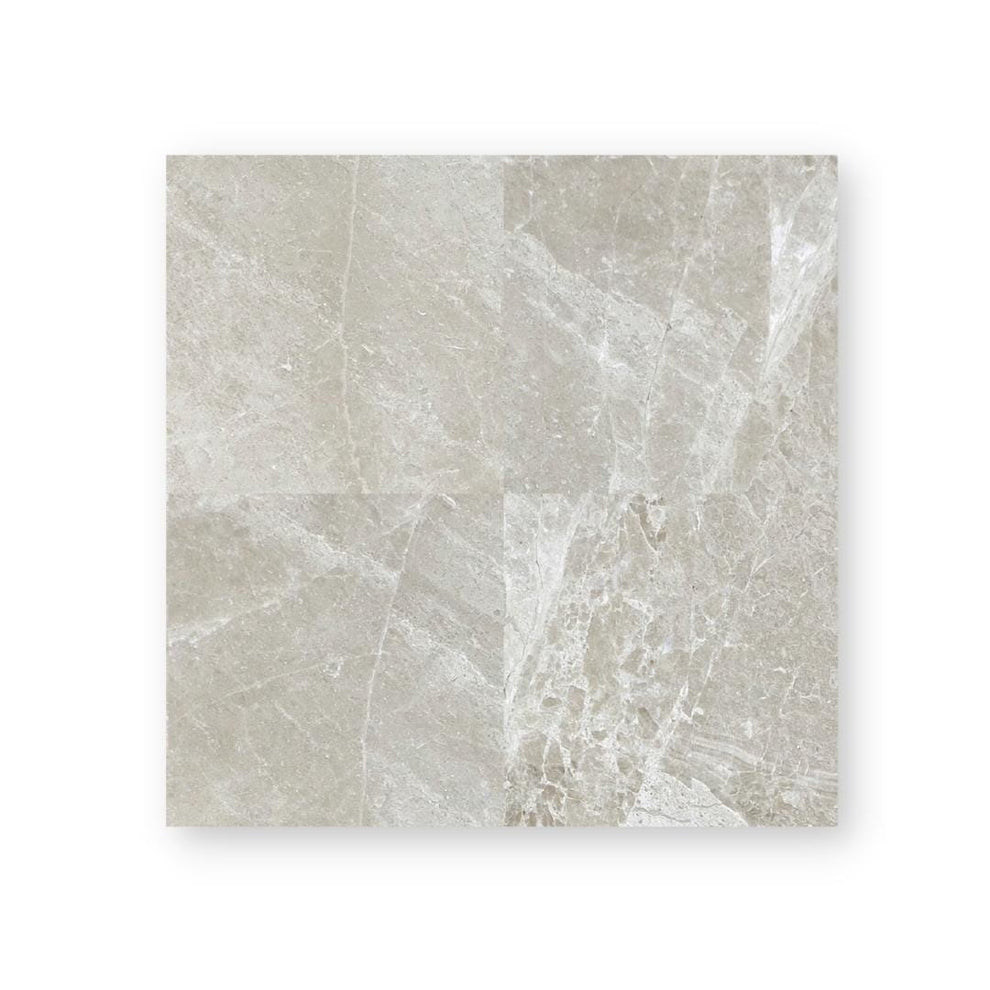 Kalk beige | Vareprøve | SELVKLEBENDE FLISER - Lindas Dekor