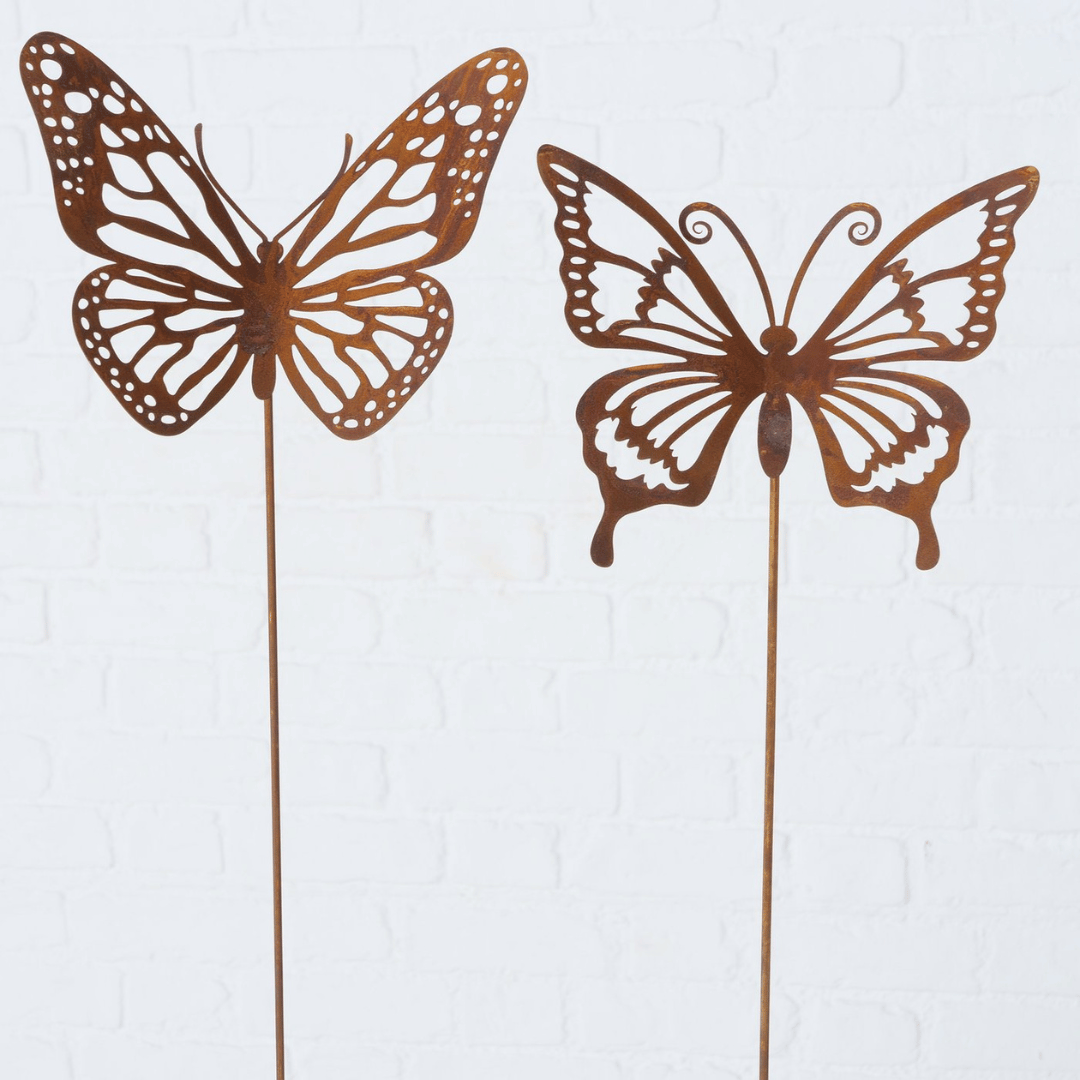 Hagepynt sommerfugl - Pynt til hage - Lindas Dekor