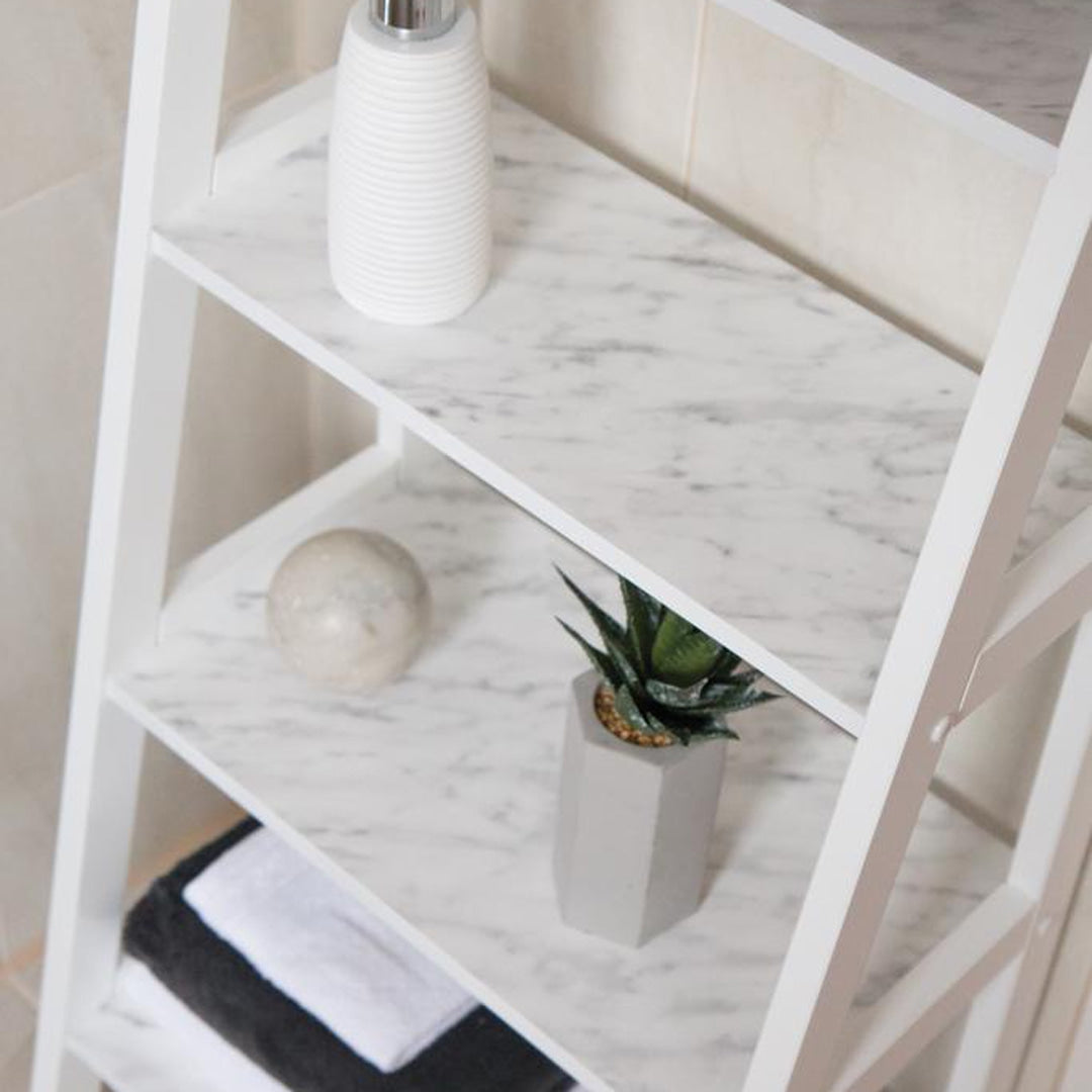 Carrara Marmor - SELVKLEBENDE FOLIE - Lindas Dekor